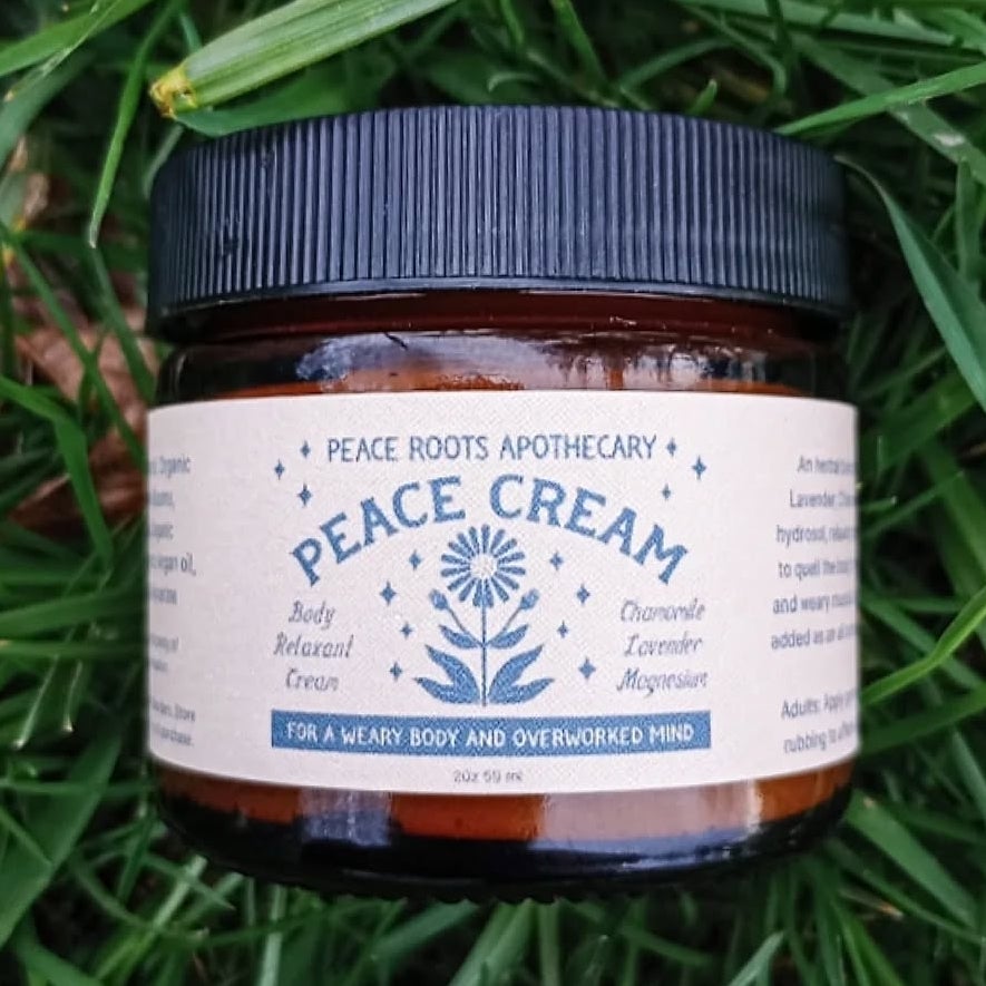 PEACE MAGNESIUM CREAM Muscle Relaxant Whole Plant Lavender Chamomile ...